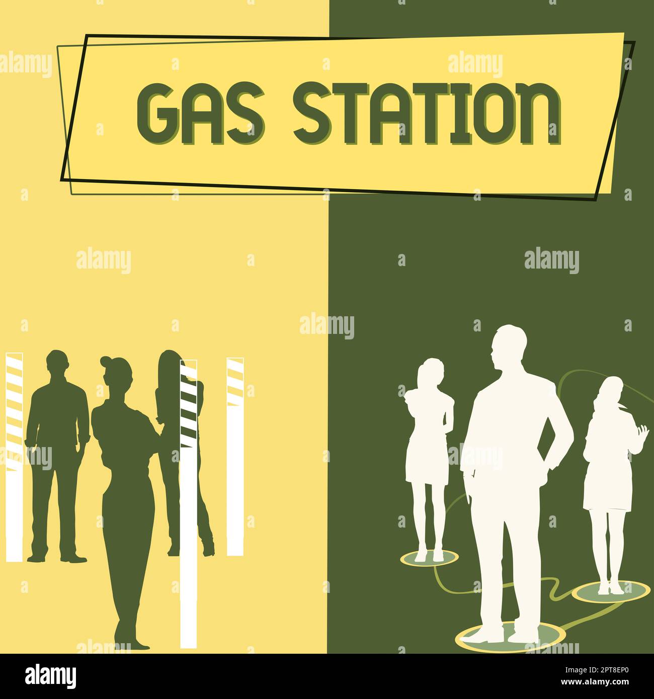 Hand writing sign Gas Station, Business overview for servicing motor ...