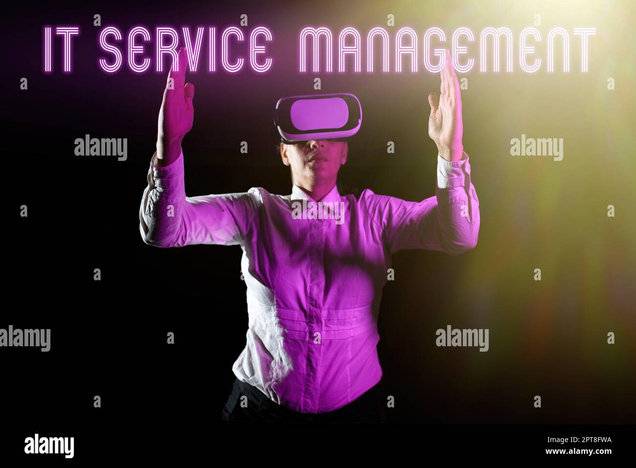 Conceptual display It Service Management, Word Written on Activity ... Conceptual display It Service Management, Word Written on Activity ...
