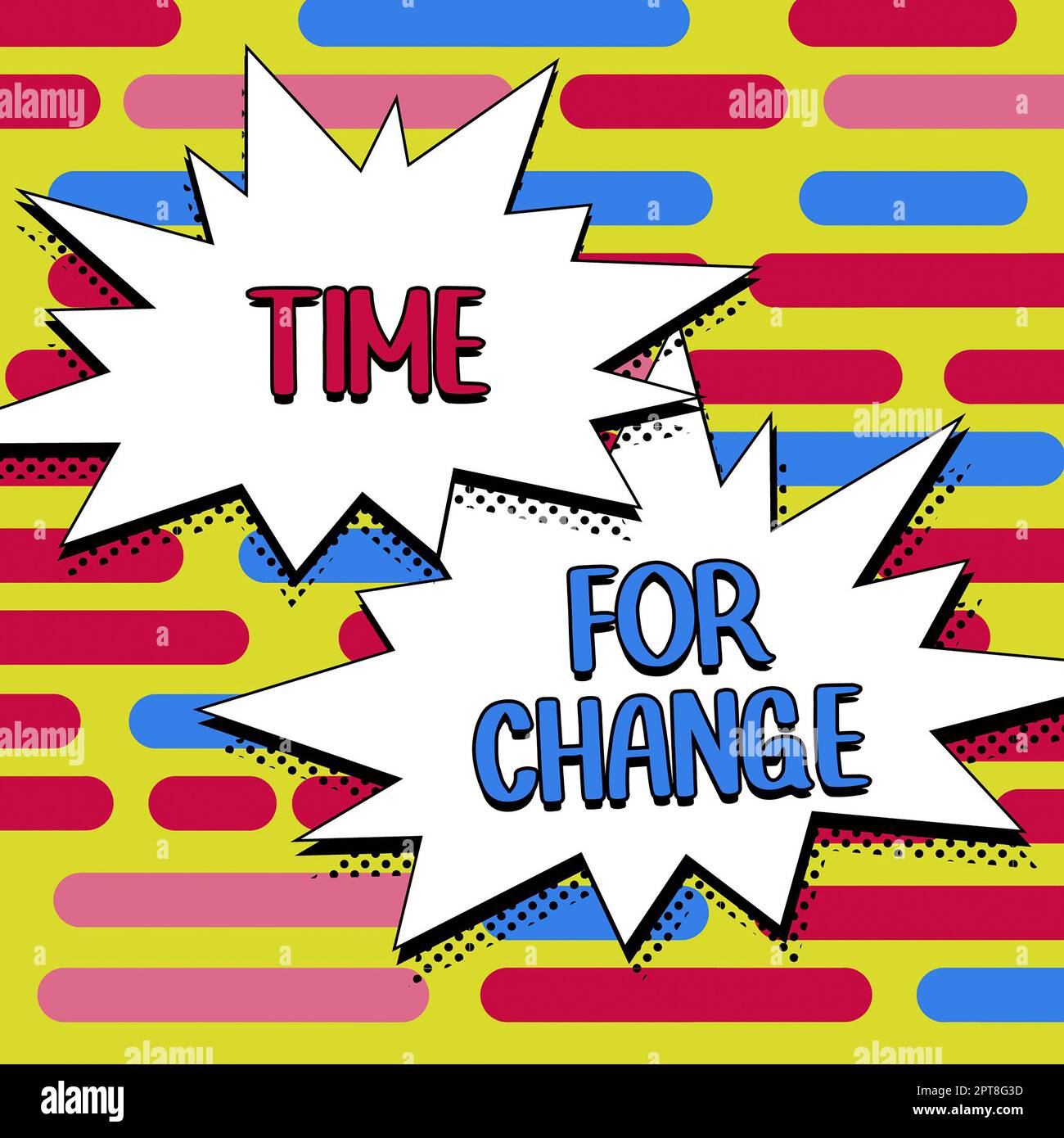Conceptual display Time For Change, Business showcase take action new ...