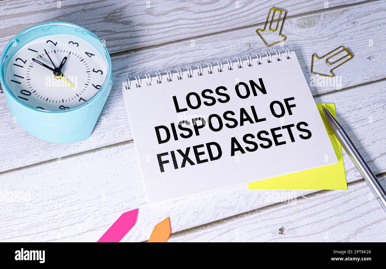 Disposal of fixed assets hi-res stock photography and images - Alamy