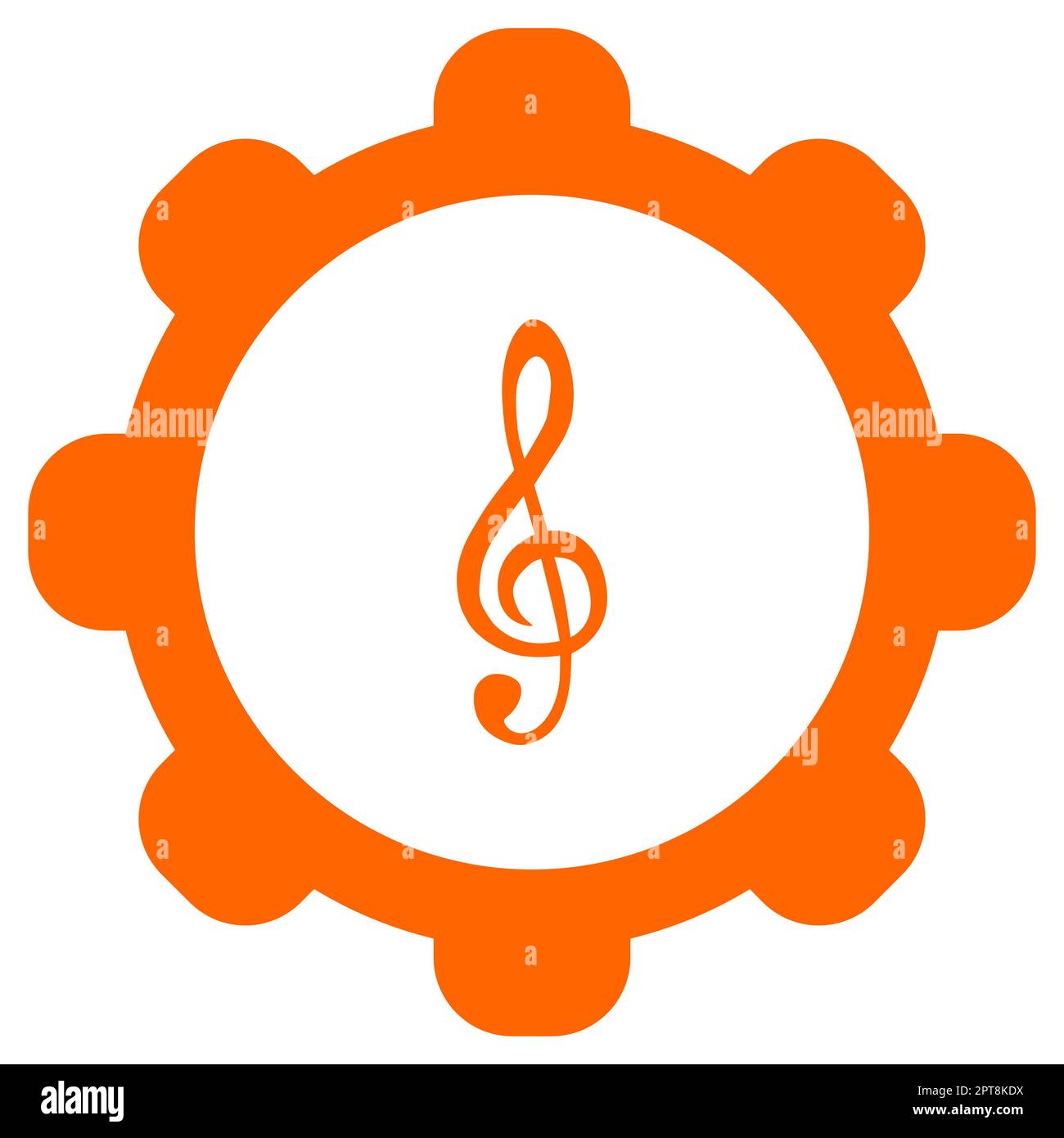 Violin clef and wheel Stock Photo - Alamy