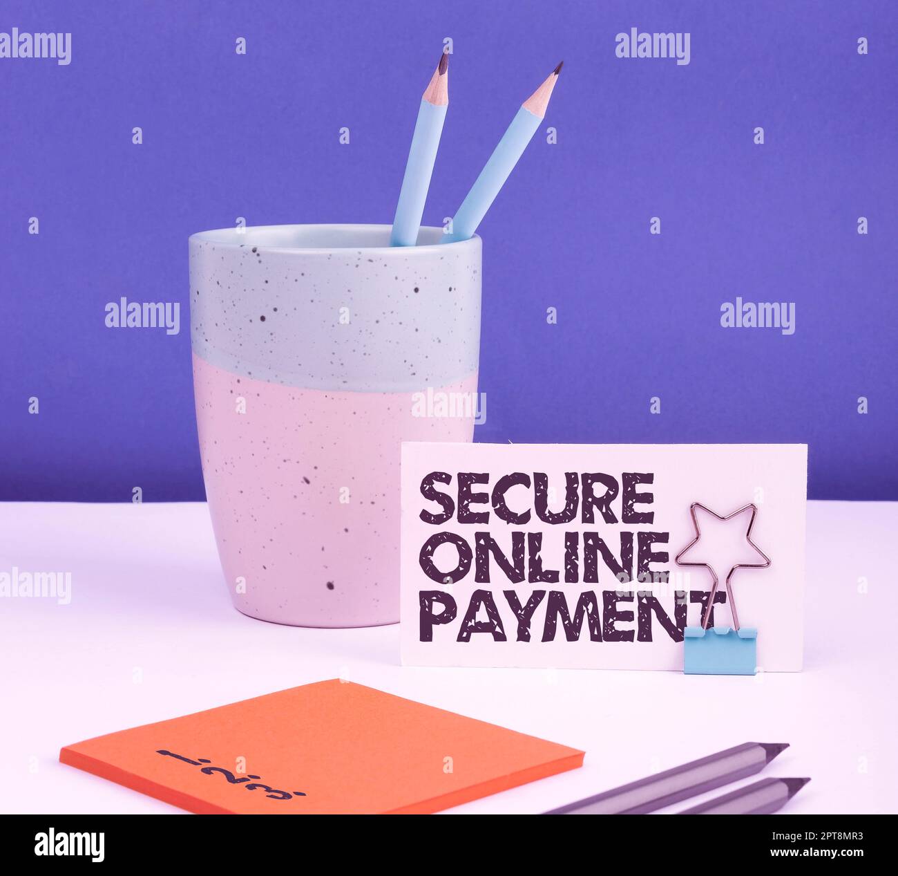 Text showing inspiration Secure Online Payment, Word Written on safe ...
