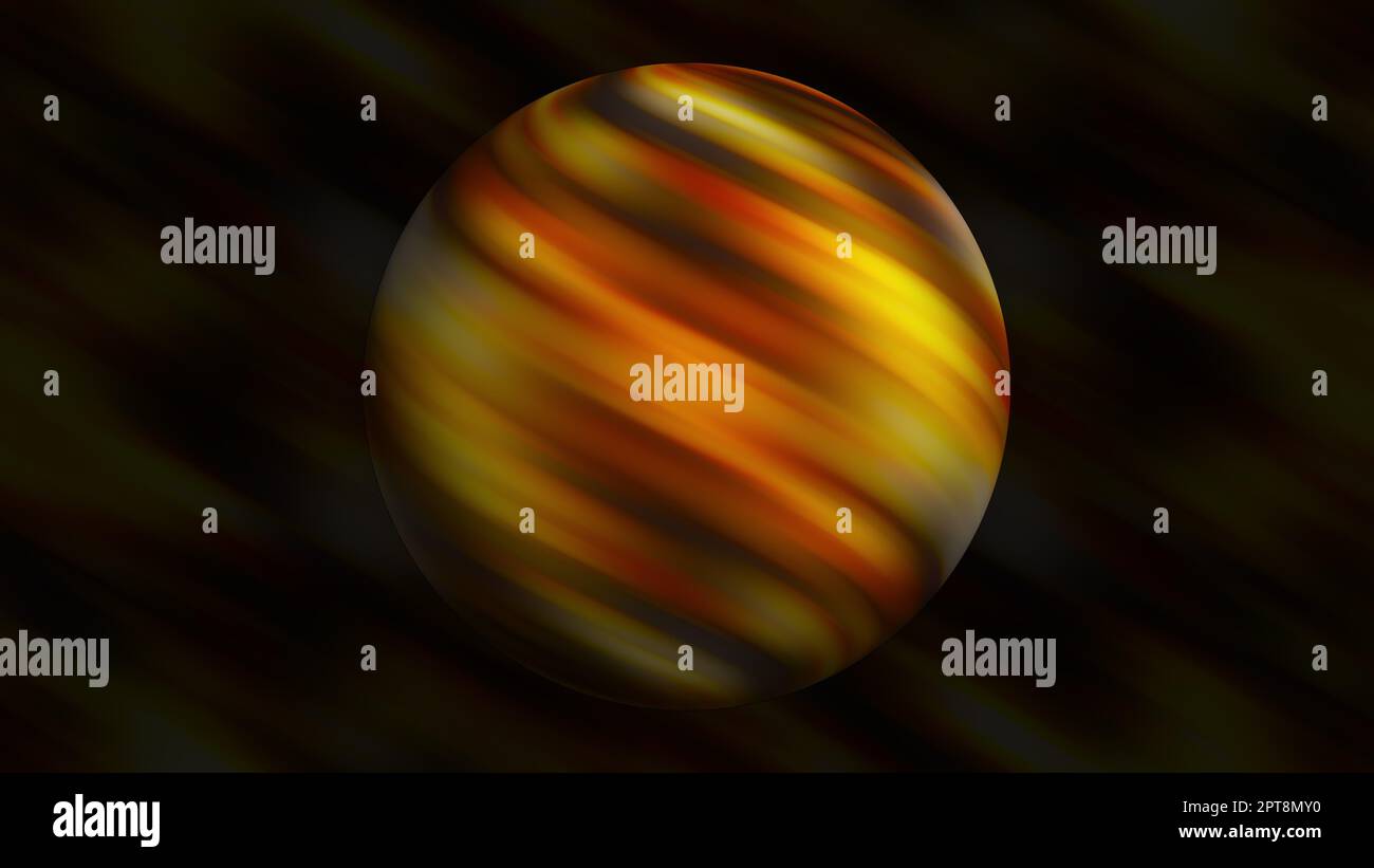 Animation golden circle bubble liquid hi-res stock photography and ...