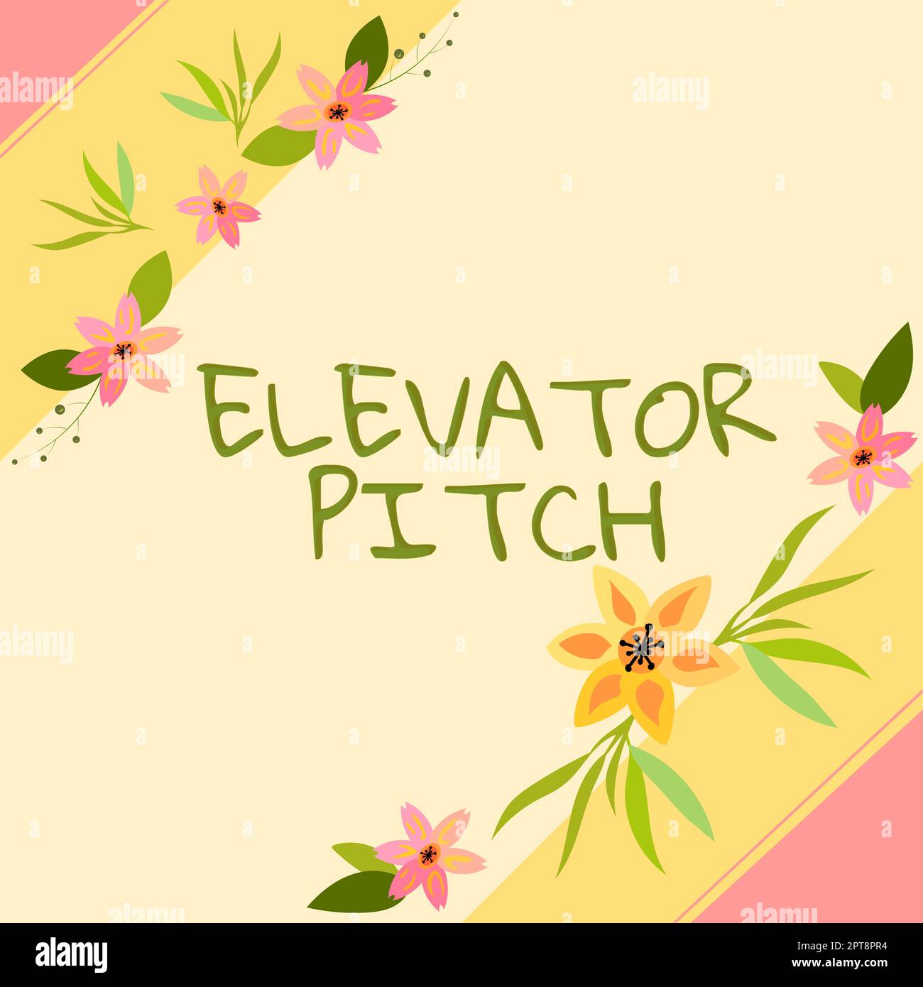 Sign displaying Elevator Pitch, Concept meaning Discovering the ...