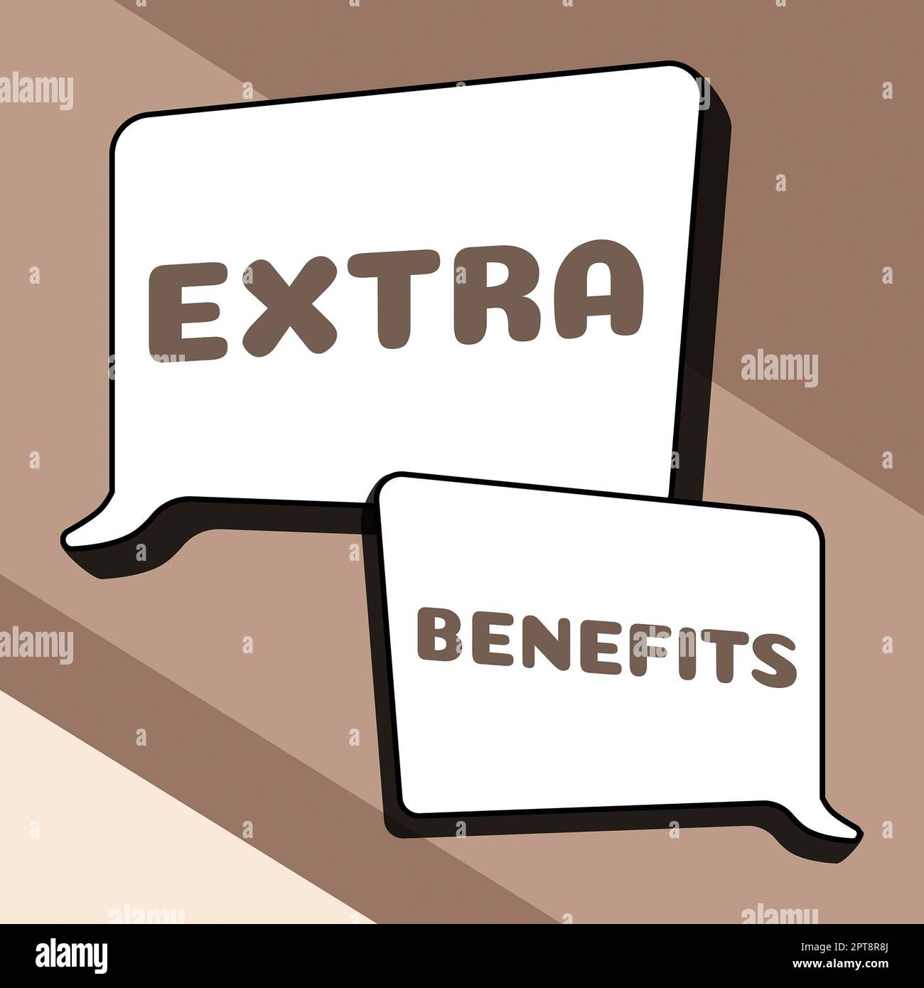 Text sign showing Extra Benefits, Business idea Conclusion Last ...