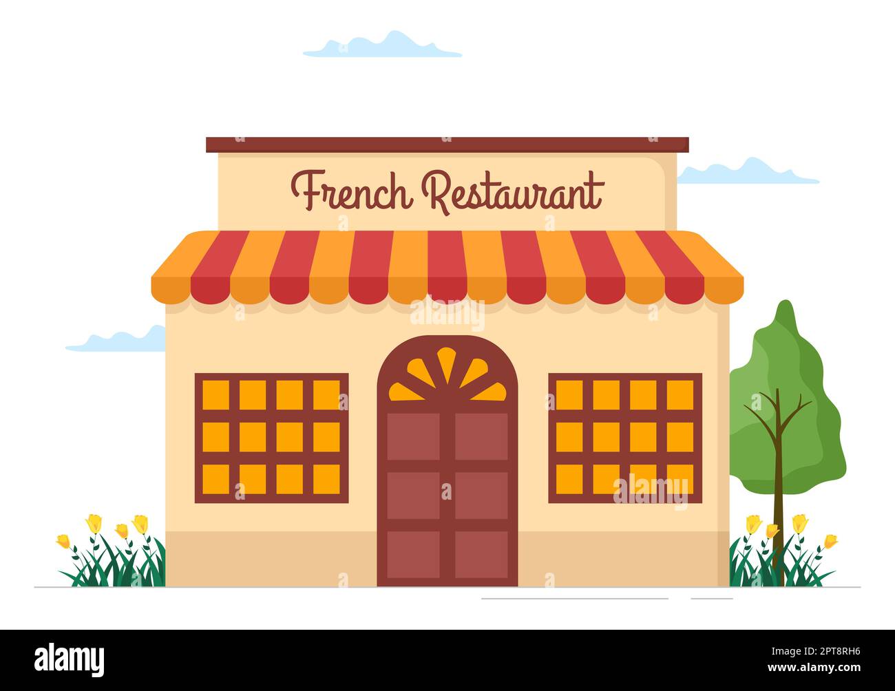 French Cuisine Restaurant with Various Traditional or National Food ...