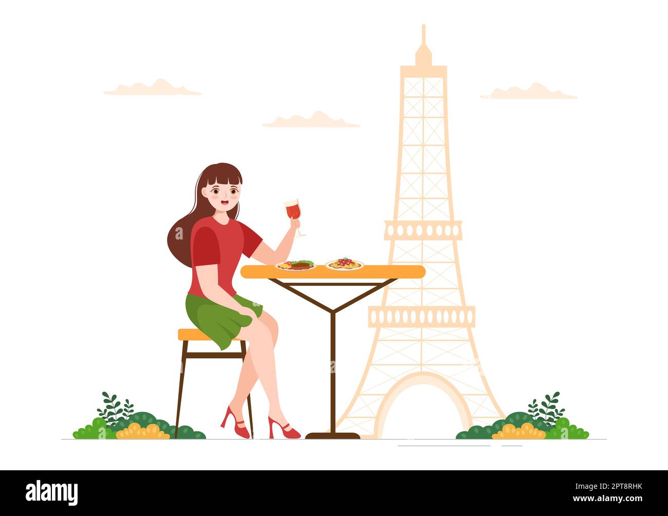 French Cuisine Restaurant with Various Traditional or National Food ...