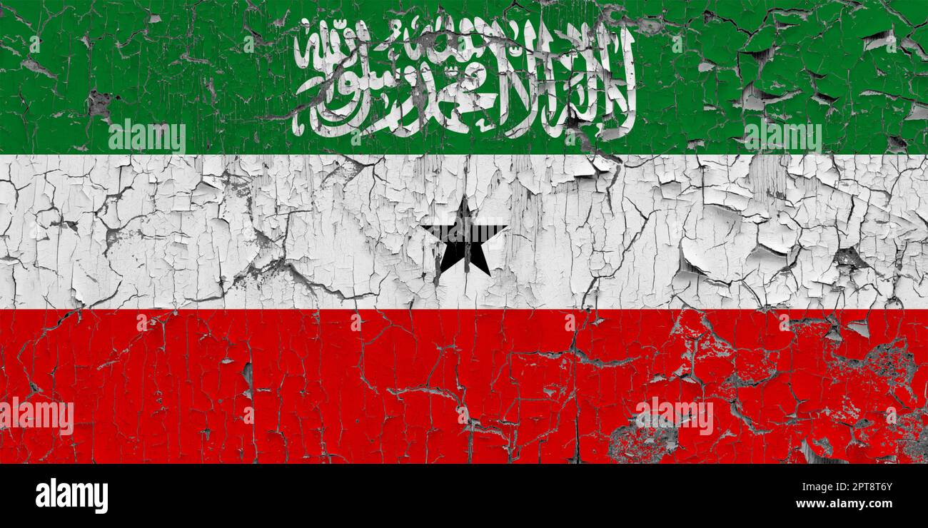 3D Flag of Somaliland on an old stone wall background Stock Photo - Alamy