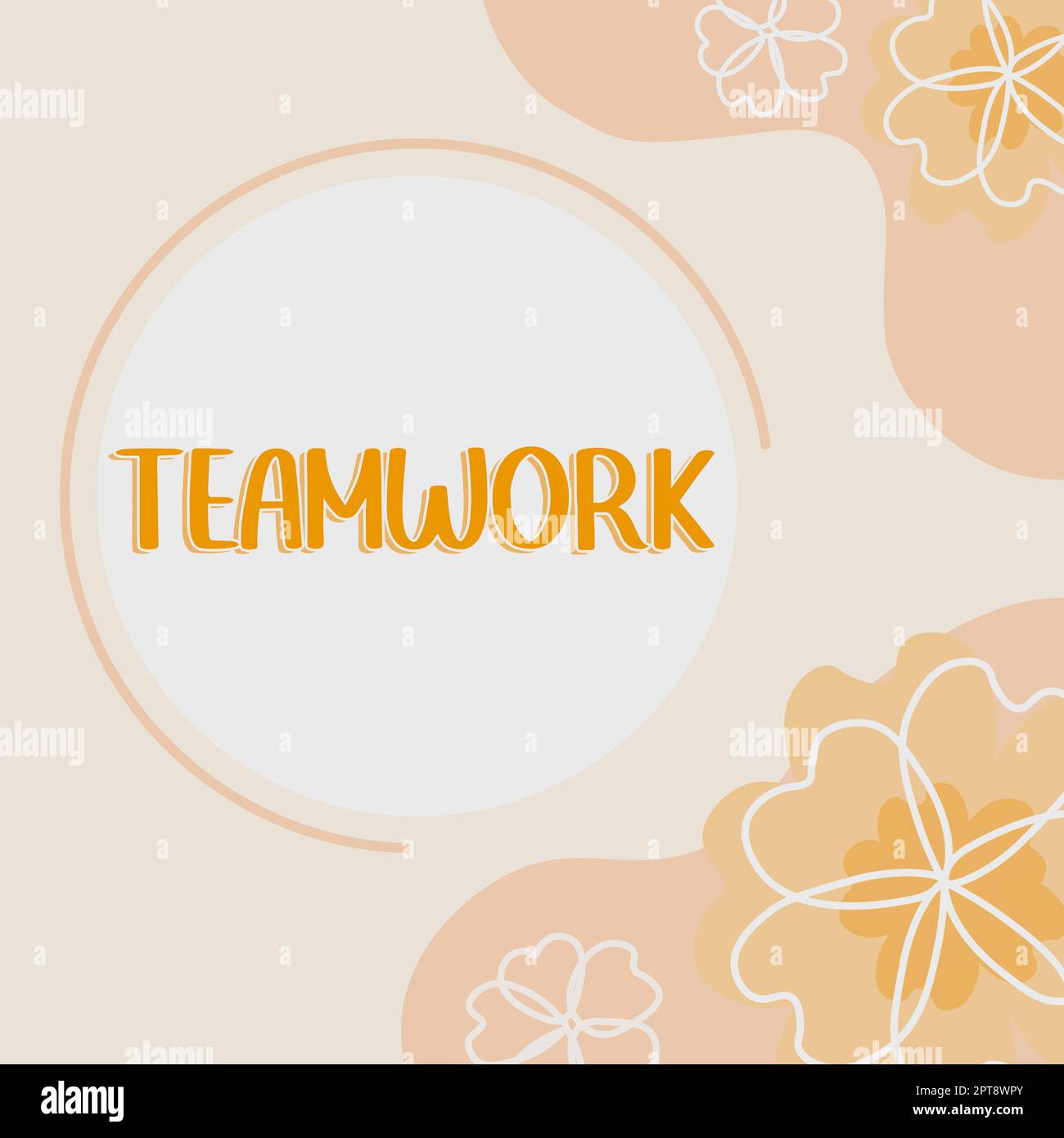 Sign displaying Teamwork, Business idea the group s is collaborative ...