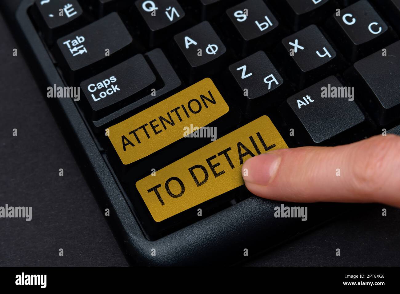 Text caption presenting Attention To Detail, Business showcase for ... Text caption presenting Attention To Detail, Business showcase for ...