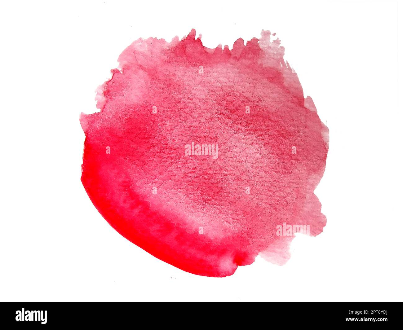 Abstract watercolor hand paint texture, isolated on white background ...