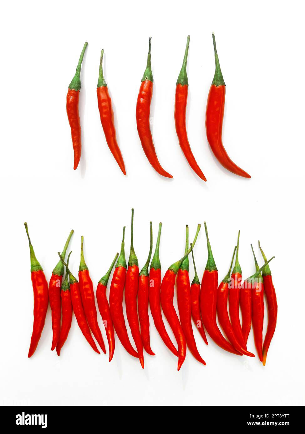 chilli isolated on white background Stock Photo - Alamy