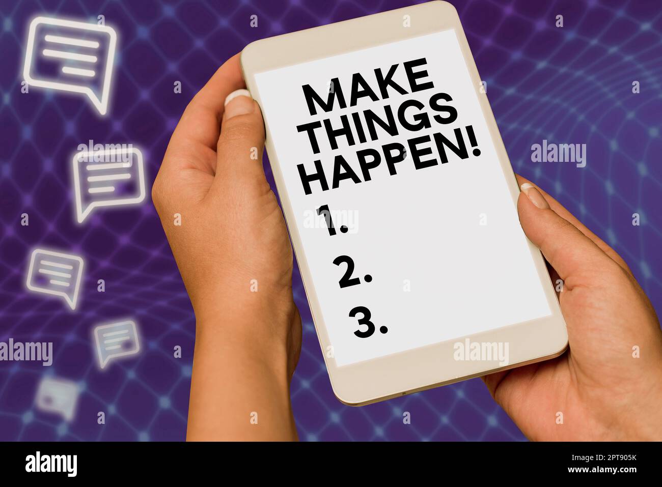 Conceptual caption Make Things Happen, Internet Concept inspiration and ...
