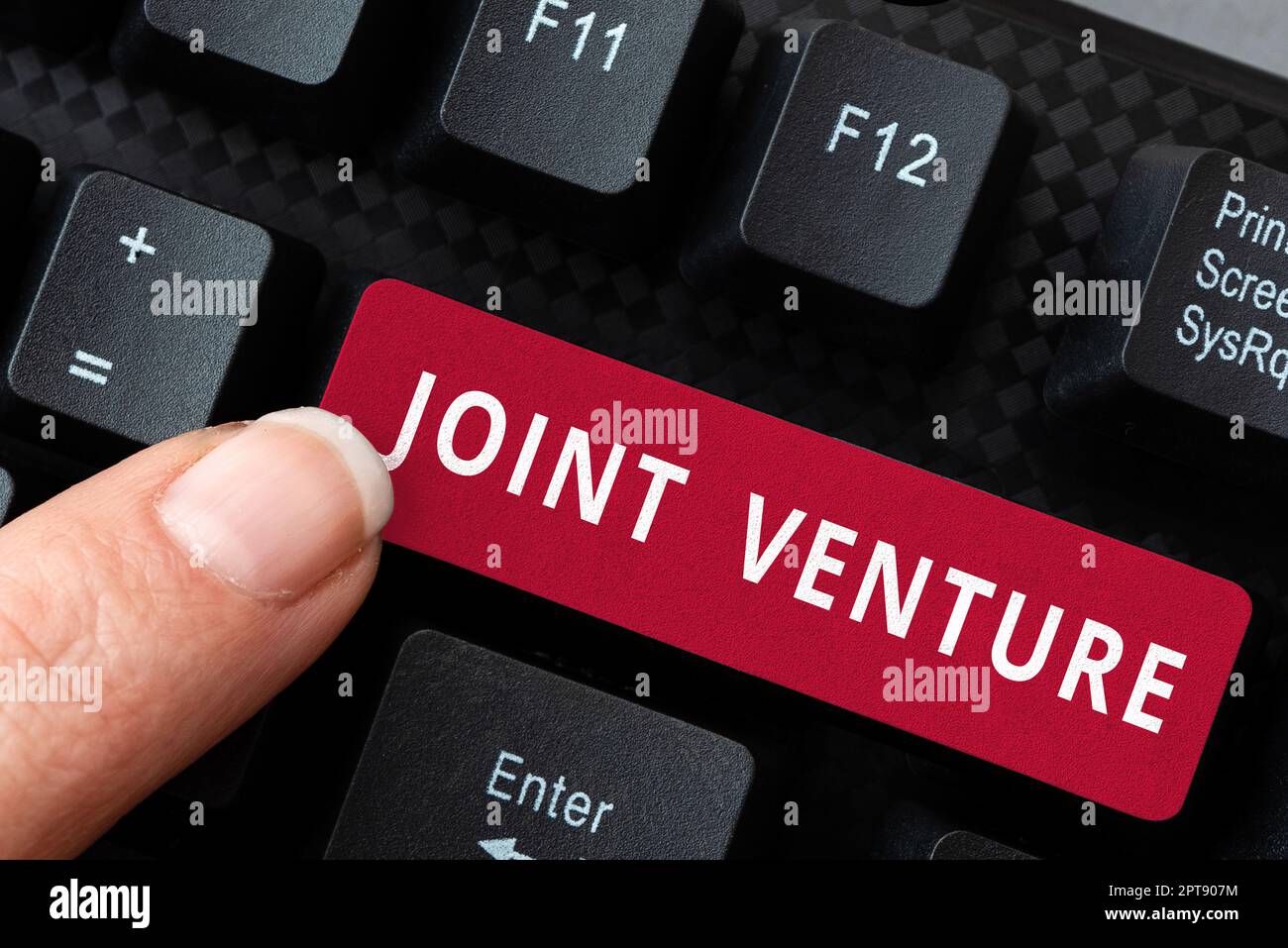 Text showing inspiration Joint Venture, Business showcase business ...