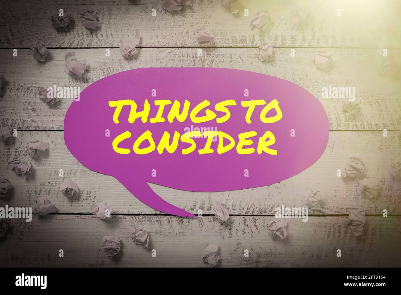 Inspiration showing sign Things To Consider, Business approach think ...