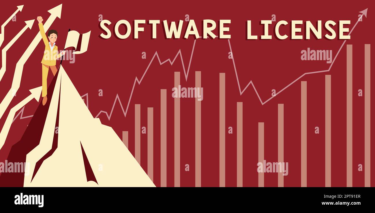Text caption presenting Software License, Business overview delivery of ... Text caption presenting Software License, Business overview delivery of ...