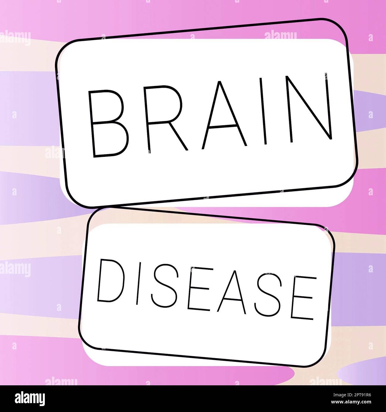 Handwriting text Brain Disease, Conceptual photo a neurological ...