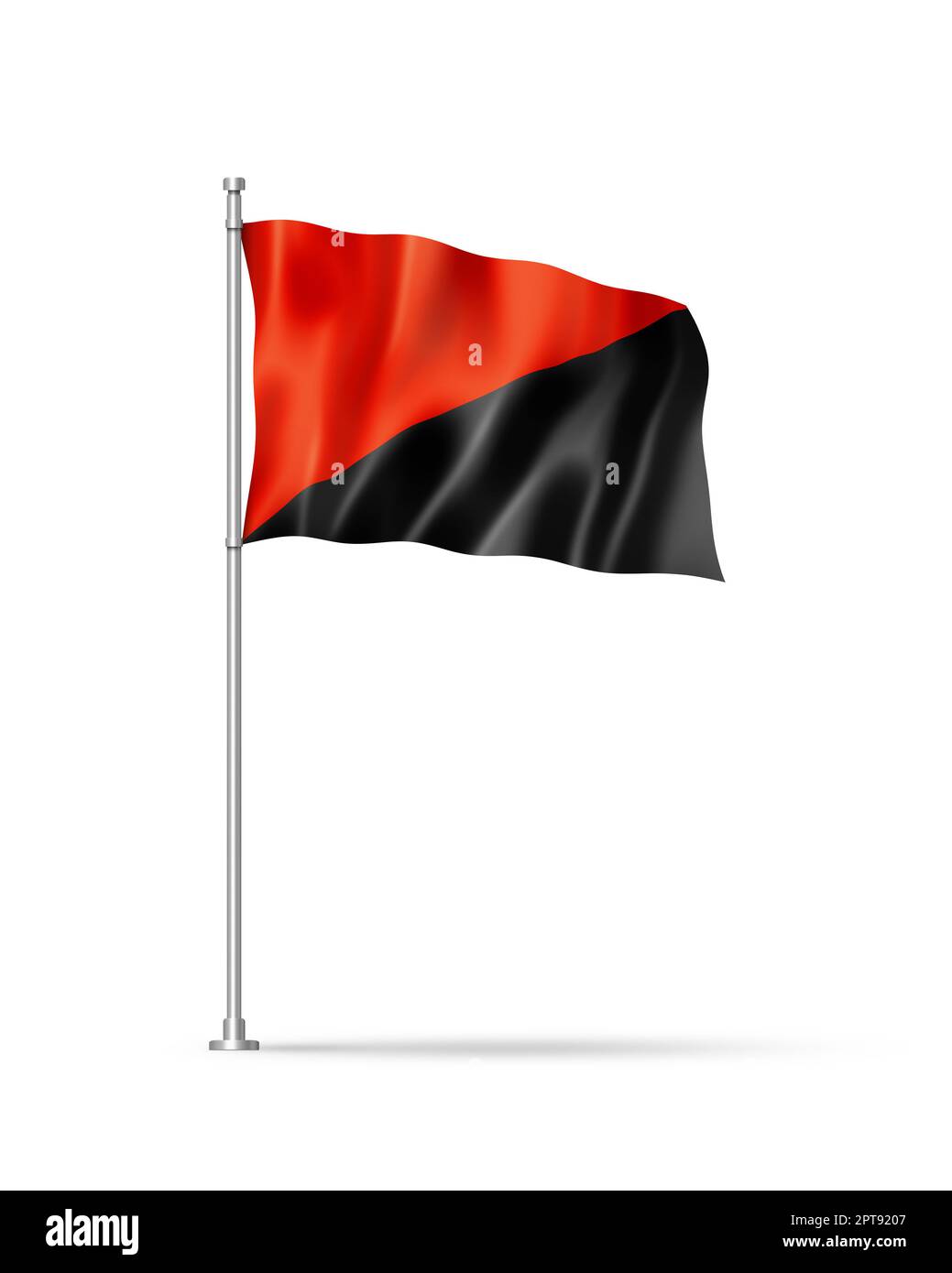Anarchist flag Cut Out Stock Images & Pictures - Alamy