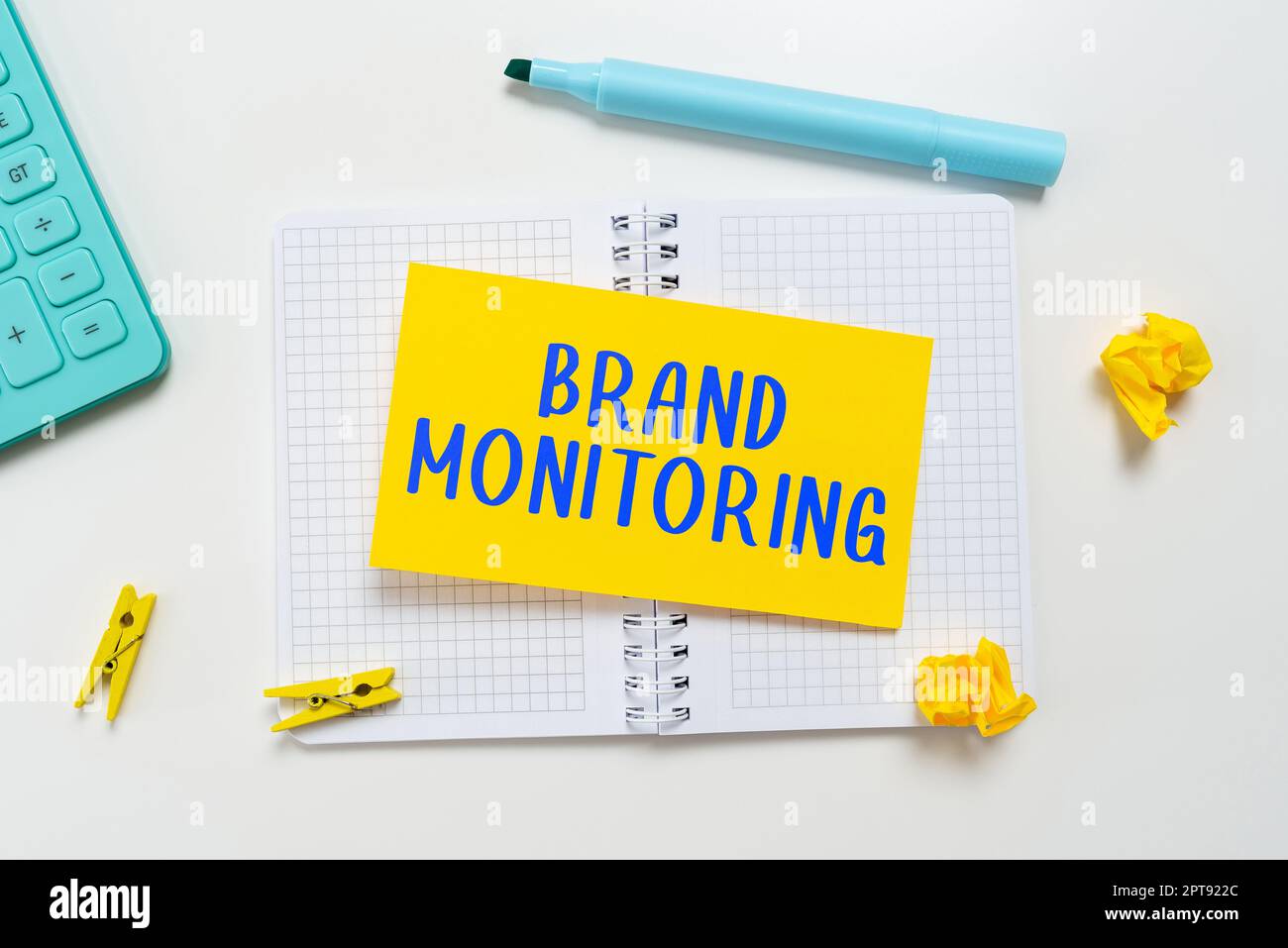 Inspiration showing sign Brand Monitoring, Word Written on security to ...