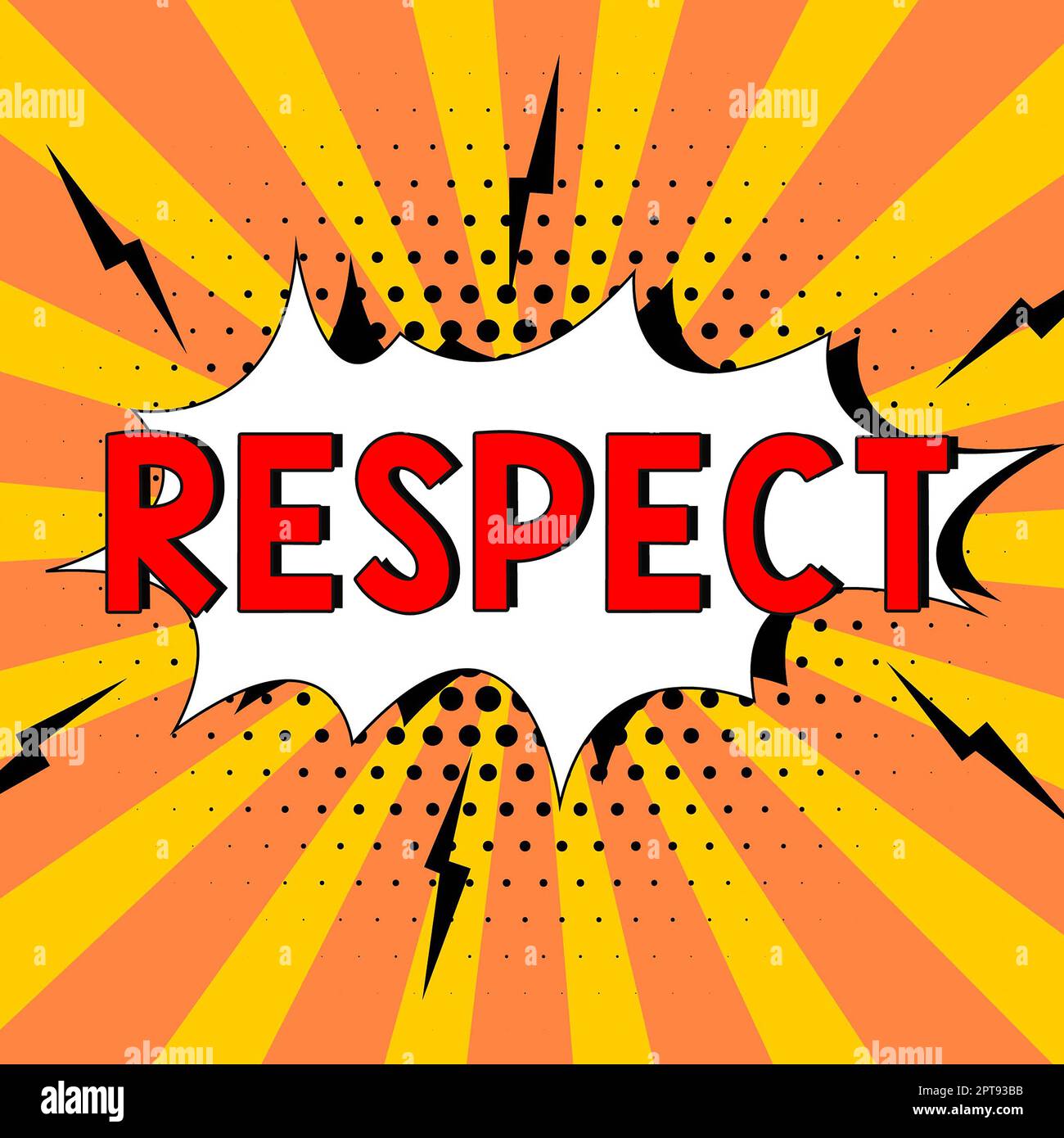 Text sign showing Respect, Business idea feeling of deep admiration or ...