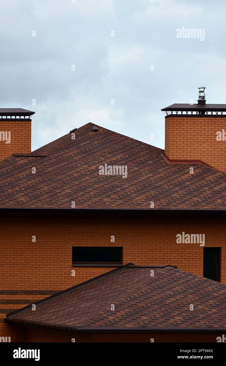 The house is equipped with high-quality roofing of shingles (bitumen ...