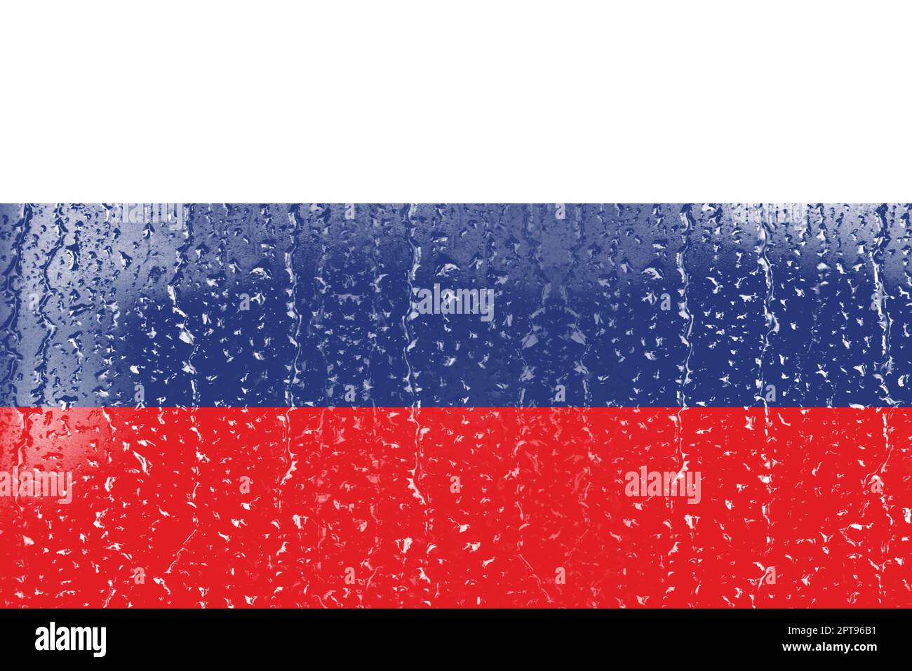 3D Flag of Russia on a glass with water drop background Stock Photo - Alamy