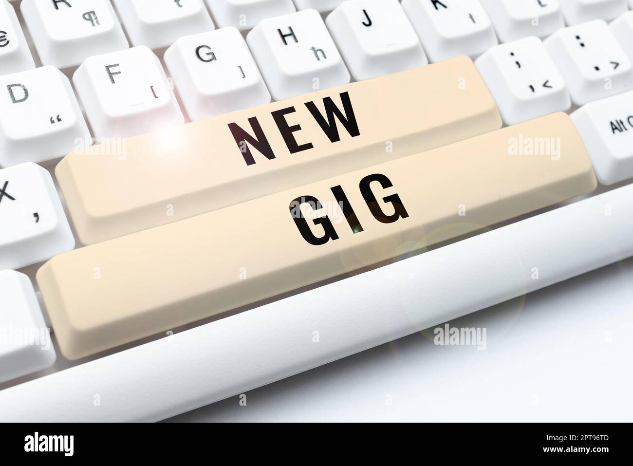 Inspiration showing sign New Gig, Conceptual photo getting job ...