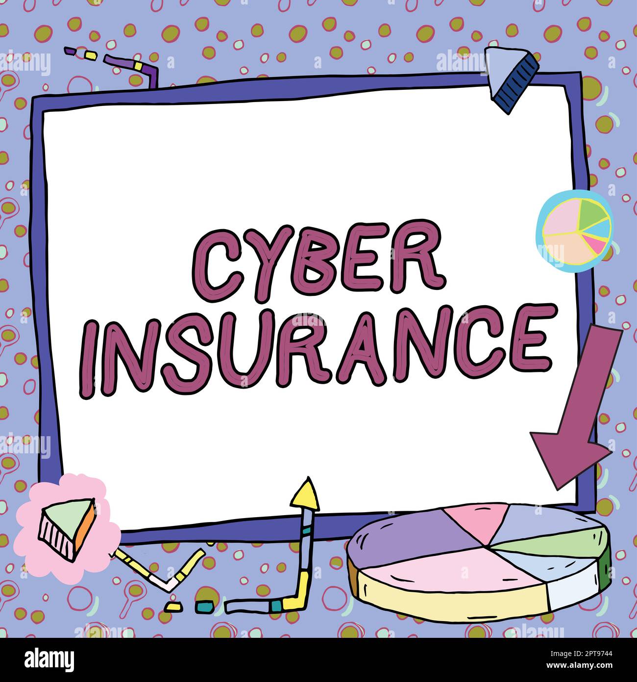 Text showing inspiration Cyber Insurance, Word for exclusive plan to ...
