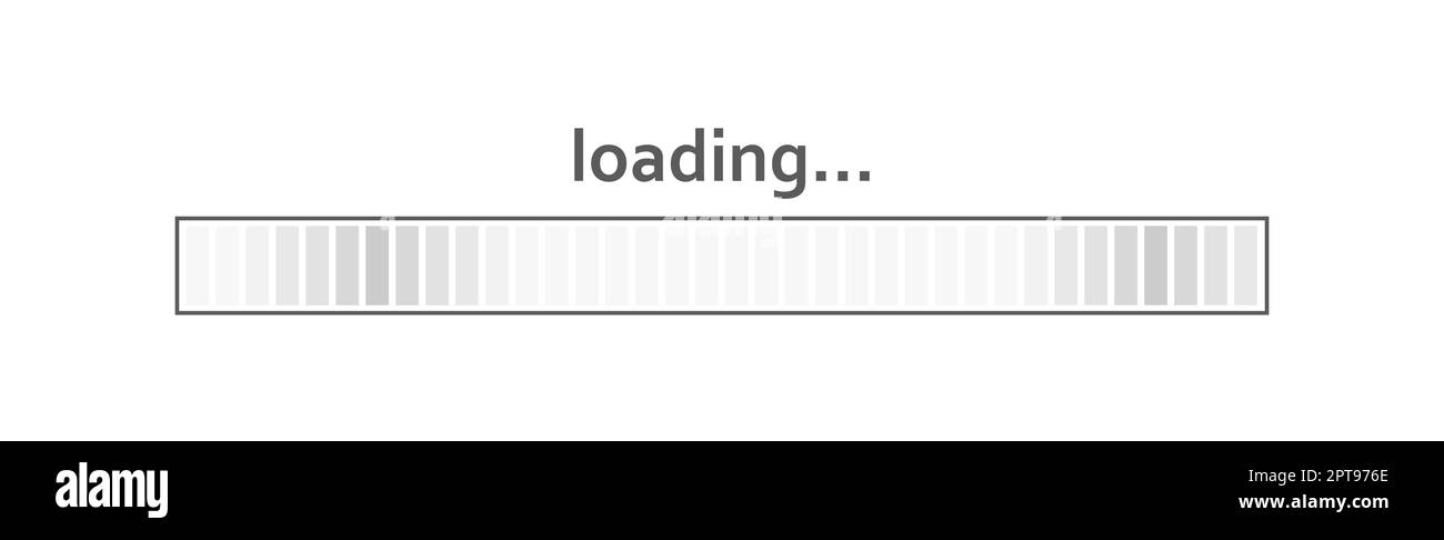 Download status scale, download progress on white background - Vector ...