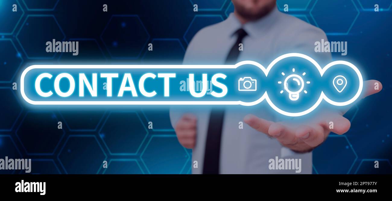 Conceptual caption Contact Us, Word for Group of person that rendering ... Conceptual caption Contact Us, Word for Group of person that rendering ...