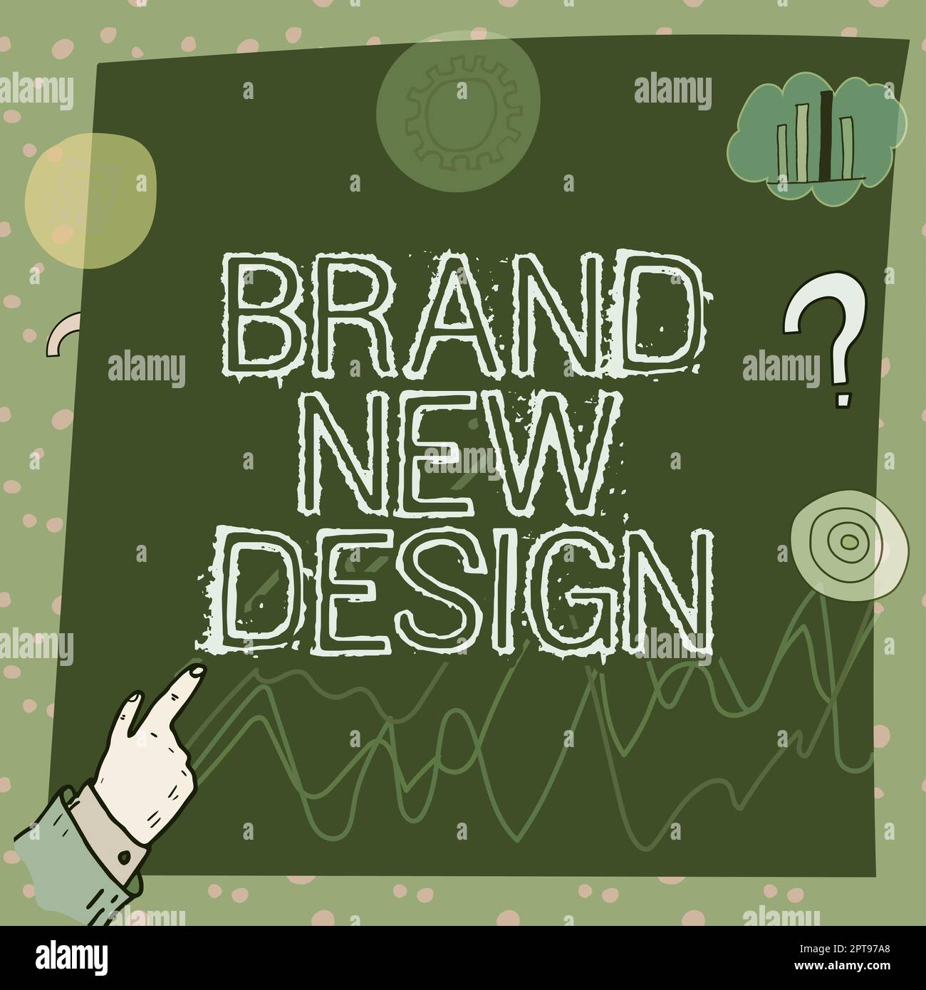 Writing displaying text Brand New Design, Word Written on Brainstorming About Branding Strategy ...