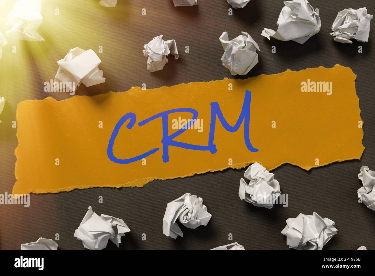 Text caption presenting Crm, Conceptual photo manages all your company ...