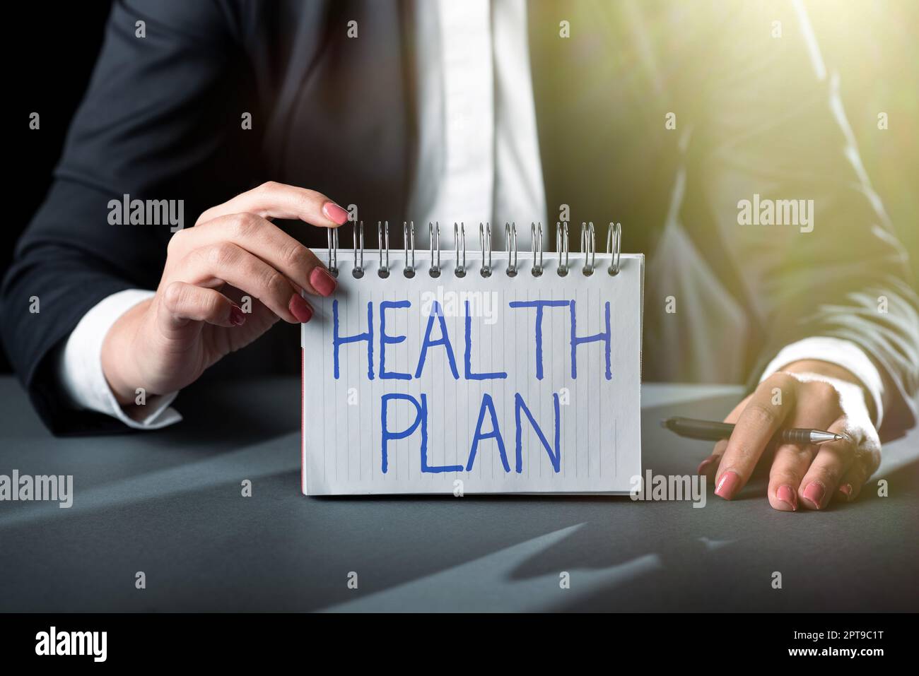 Conceptual caption Health Plan, Internet Concept type of insurance that ...