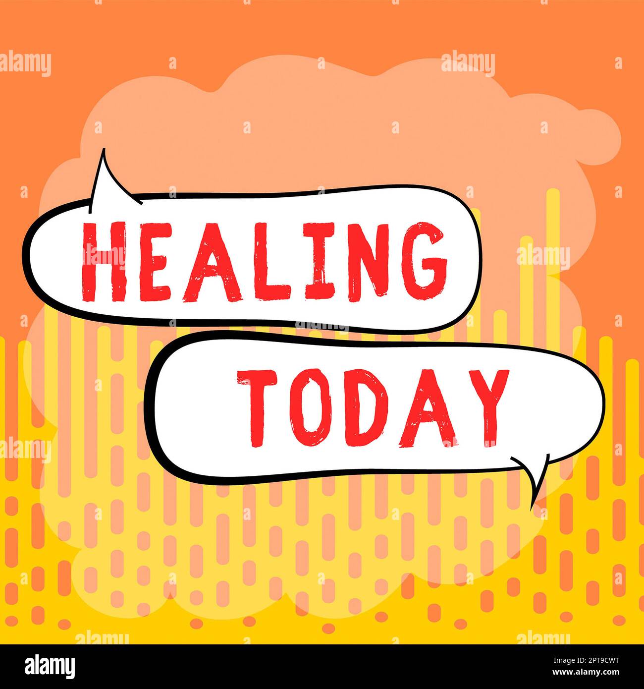 Inspiration showing sign Healing, Business concept process of the ...