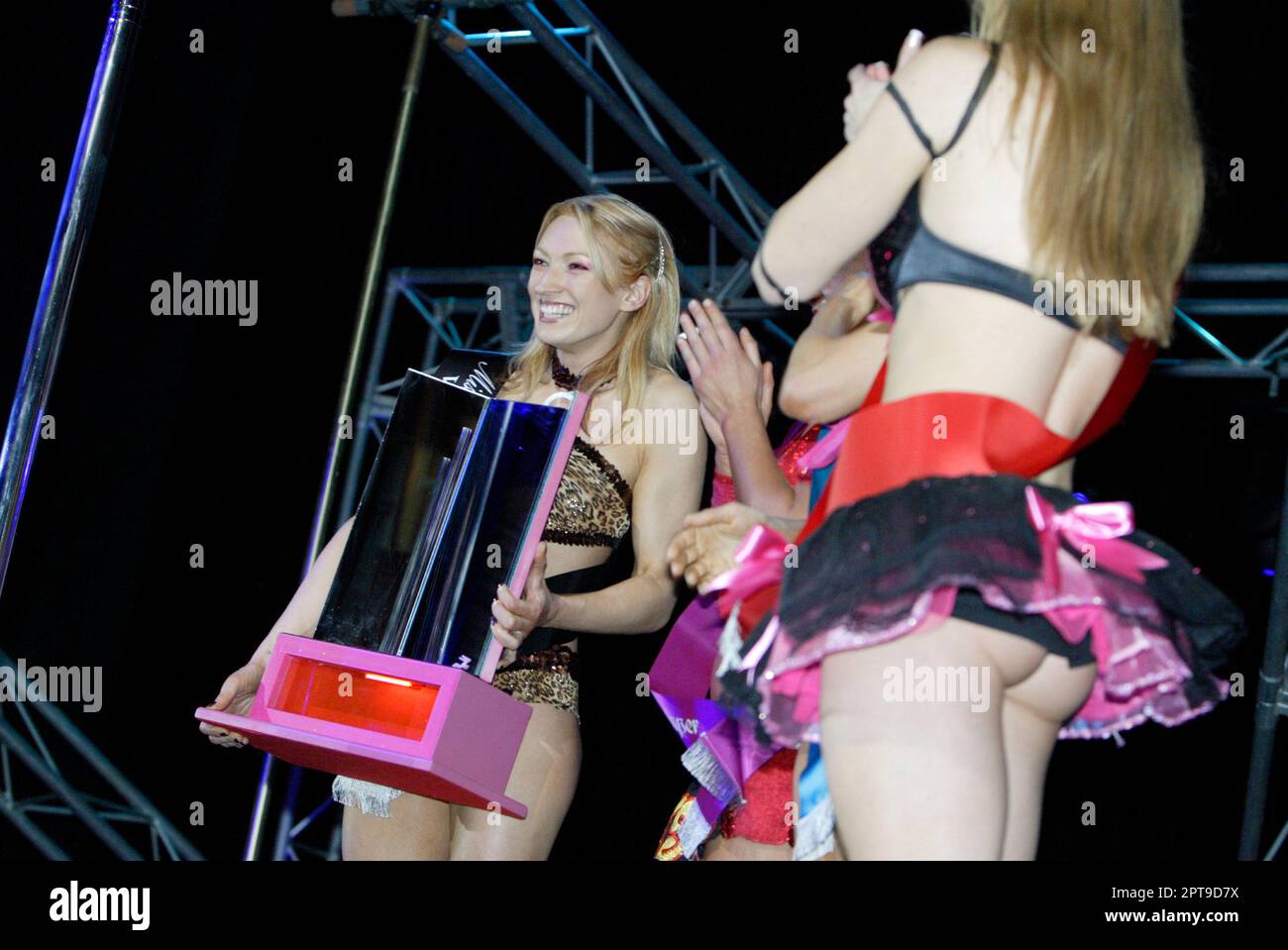 Candice Leigh, crowned Miss Pole Dance Australia 2007. Enmore Theatre. Sydney, Australia. 22.09. ...