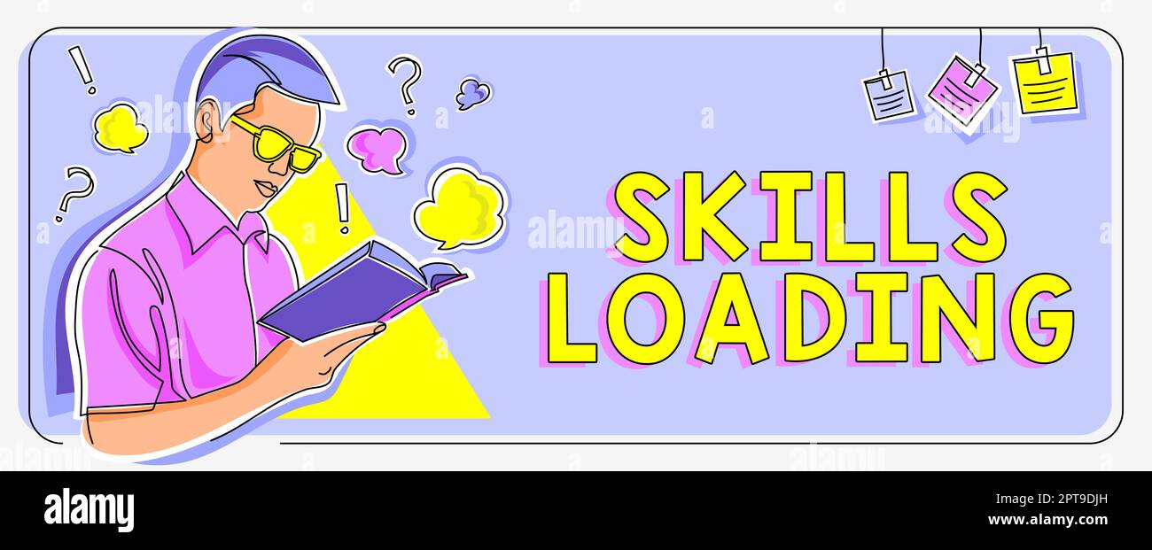 Conceptual Display Skills Loading Business Approach Points Out The Degree Of Difficulty When