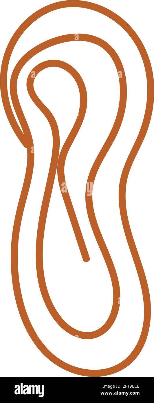 Abstract shape stroke line modern art design element for print and web ...