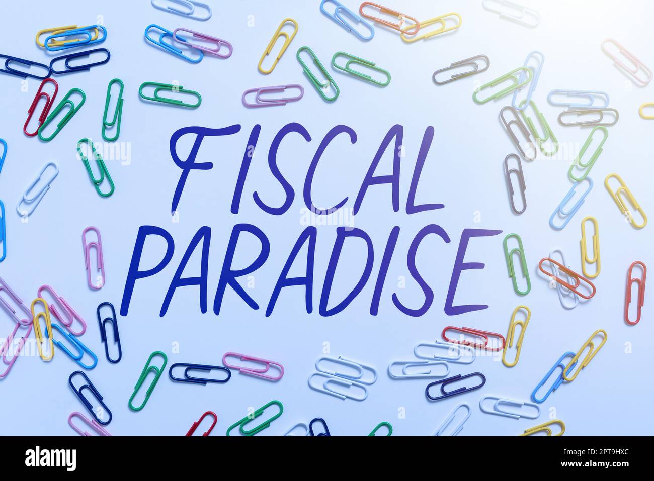 Text caption presenting Fiscal ParadiseThe waste of public money is a ...