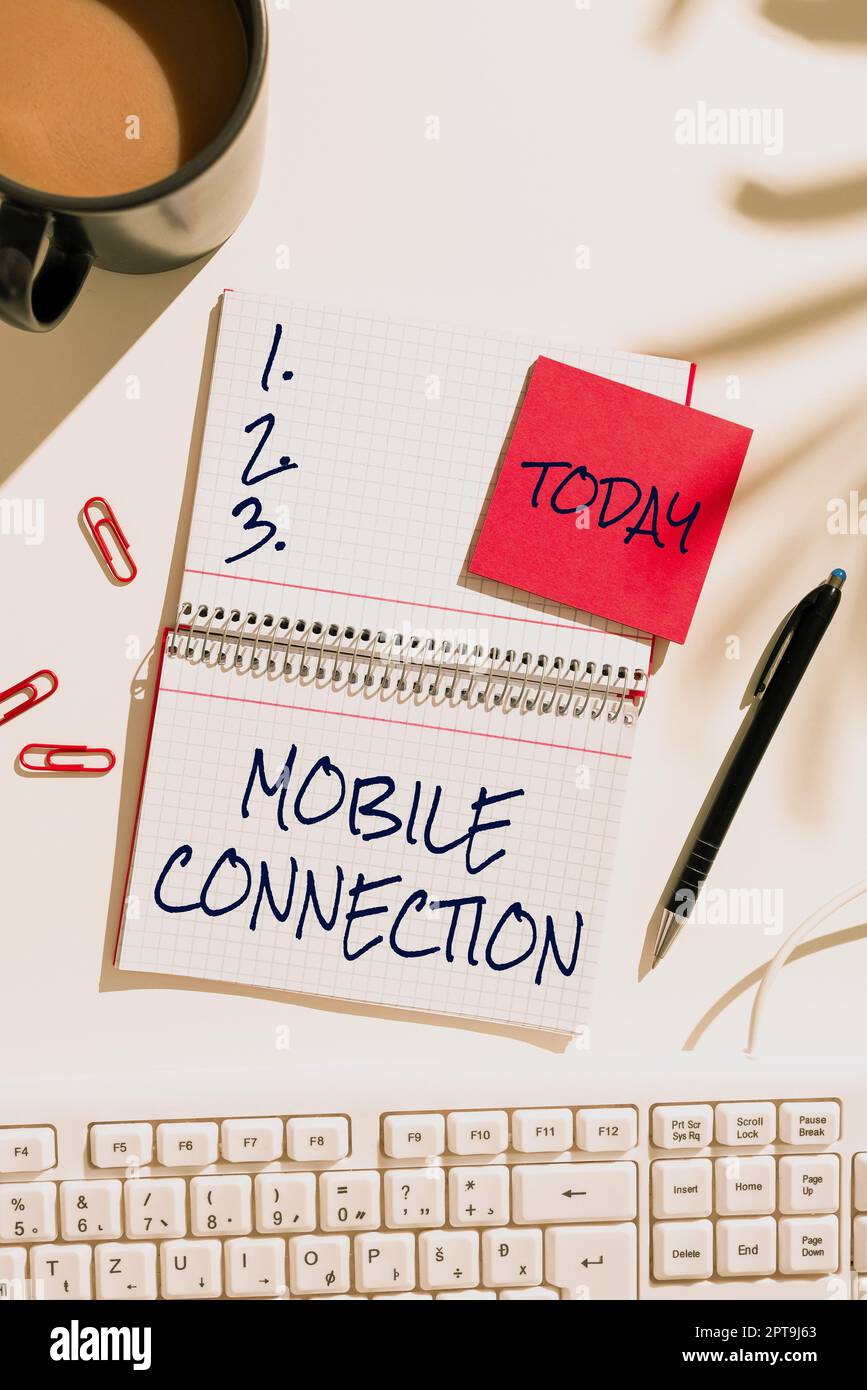 Sign displaying Mobile ConnectionSecure universal login solution using ... Sign displaying Mobile ConnectionSecure universal login solution using ...