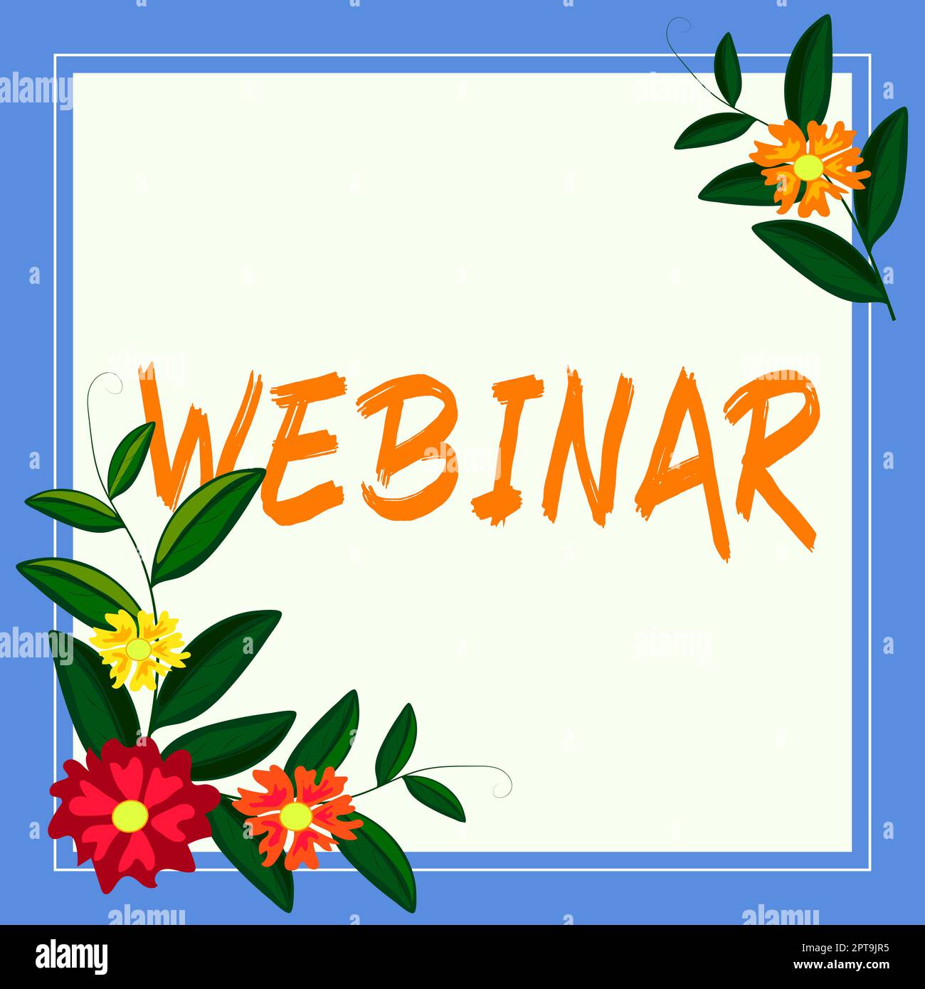 Writing displaying text Webinar, Internet Concept engaging online event ...
