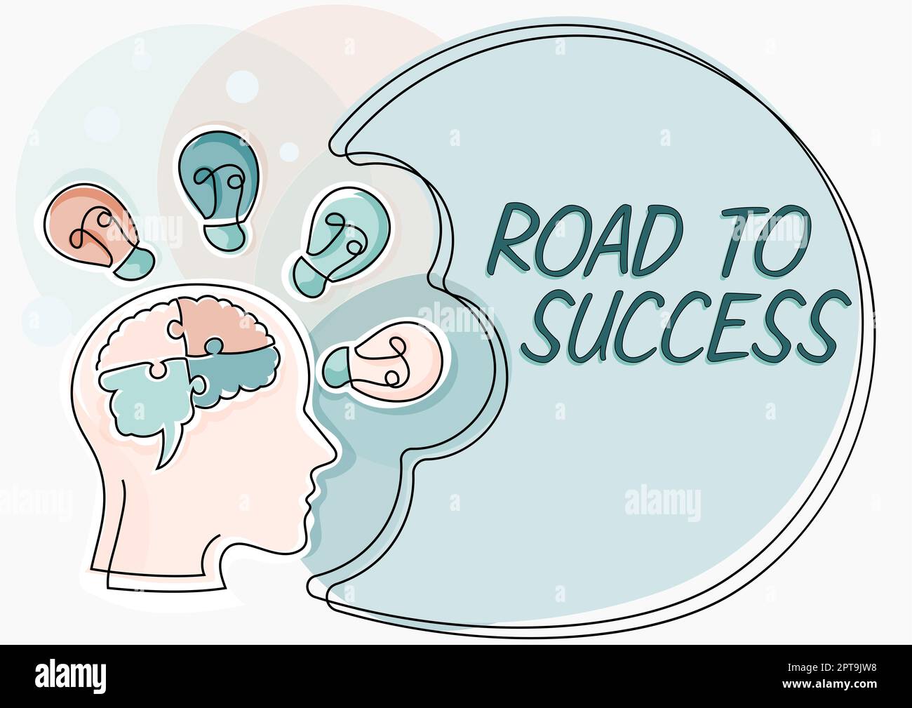 Text caption presenting Road To Successstudying really hard Improve ... Text caption presenting Road To Successstudying really hard Improve ...