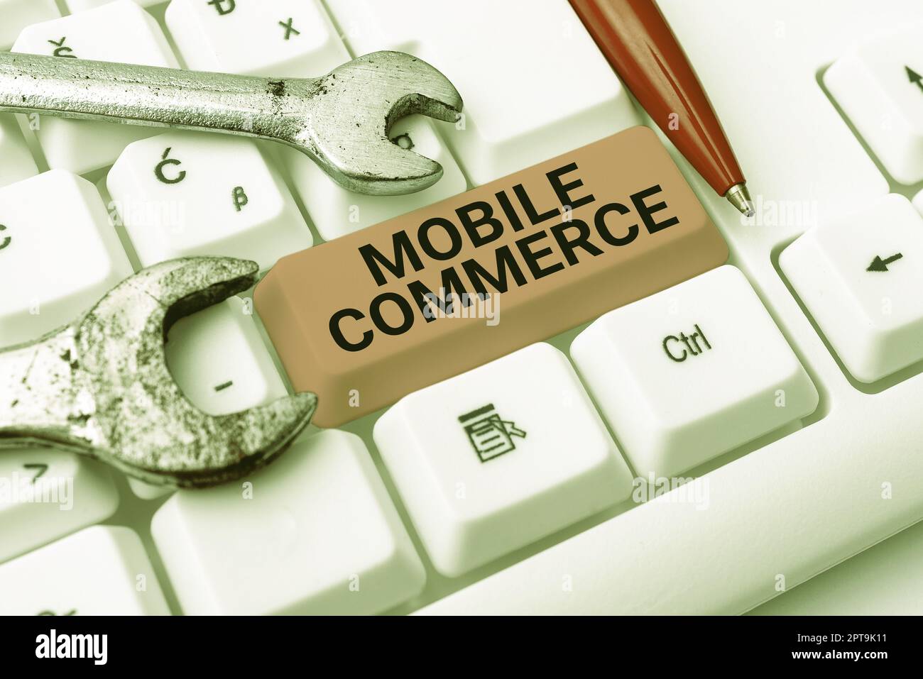 Writing Displaying Text Mobile Commerceusing Mobile Phone To Conduct Commercial Transactions