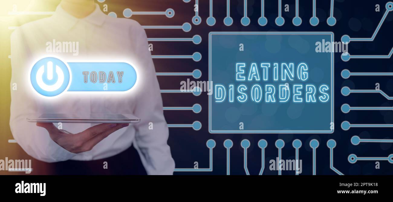 Conceptual display Eating Disordersany of a range of psychological ...