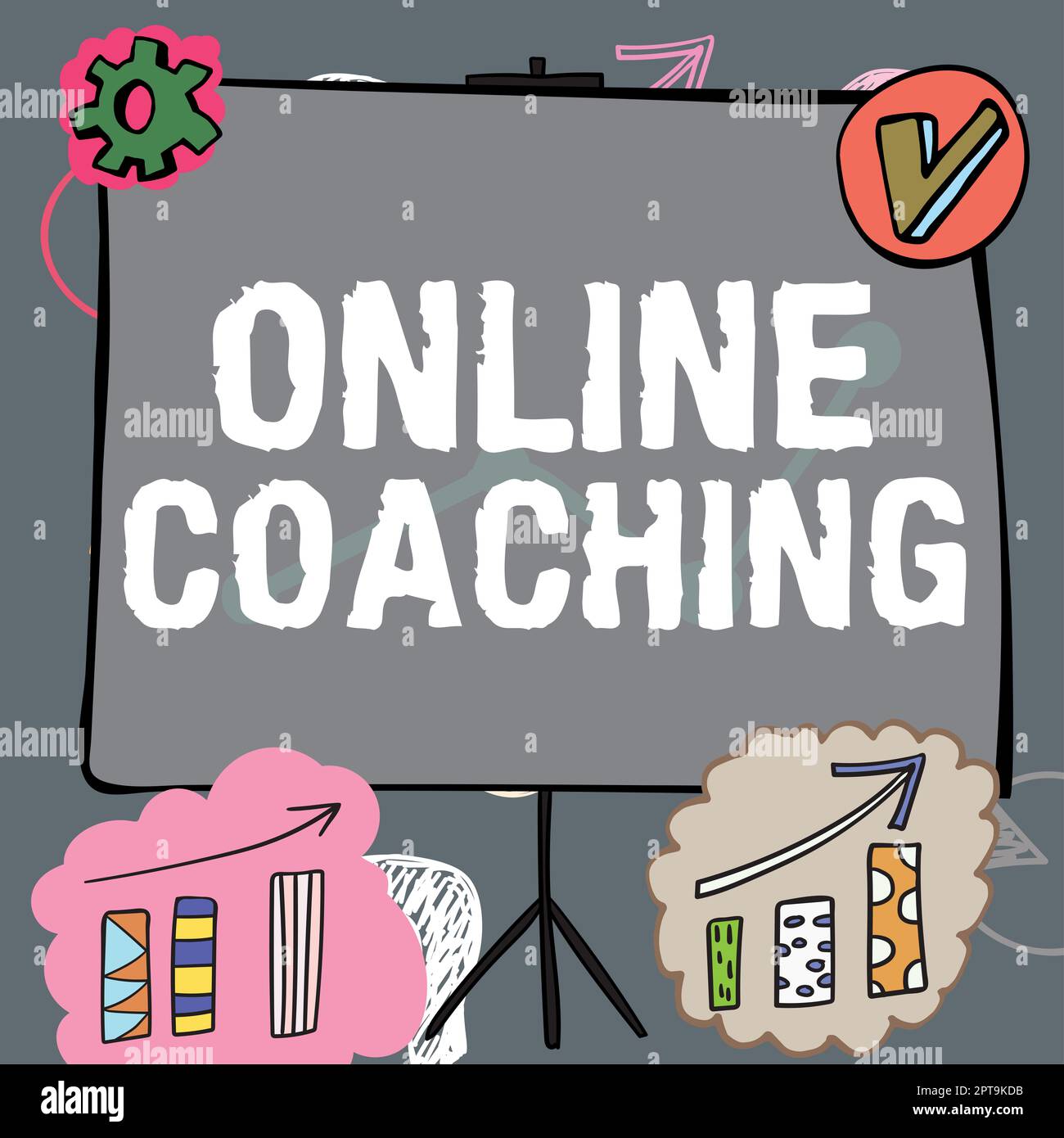 Conceptual display Online CoachingLearning from online and internet ...