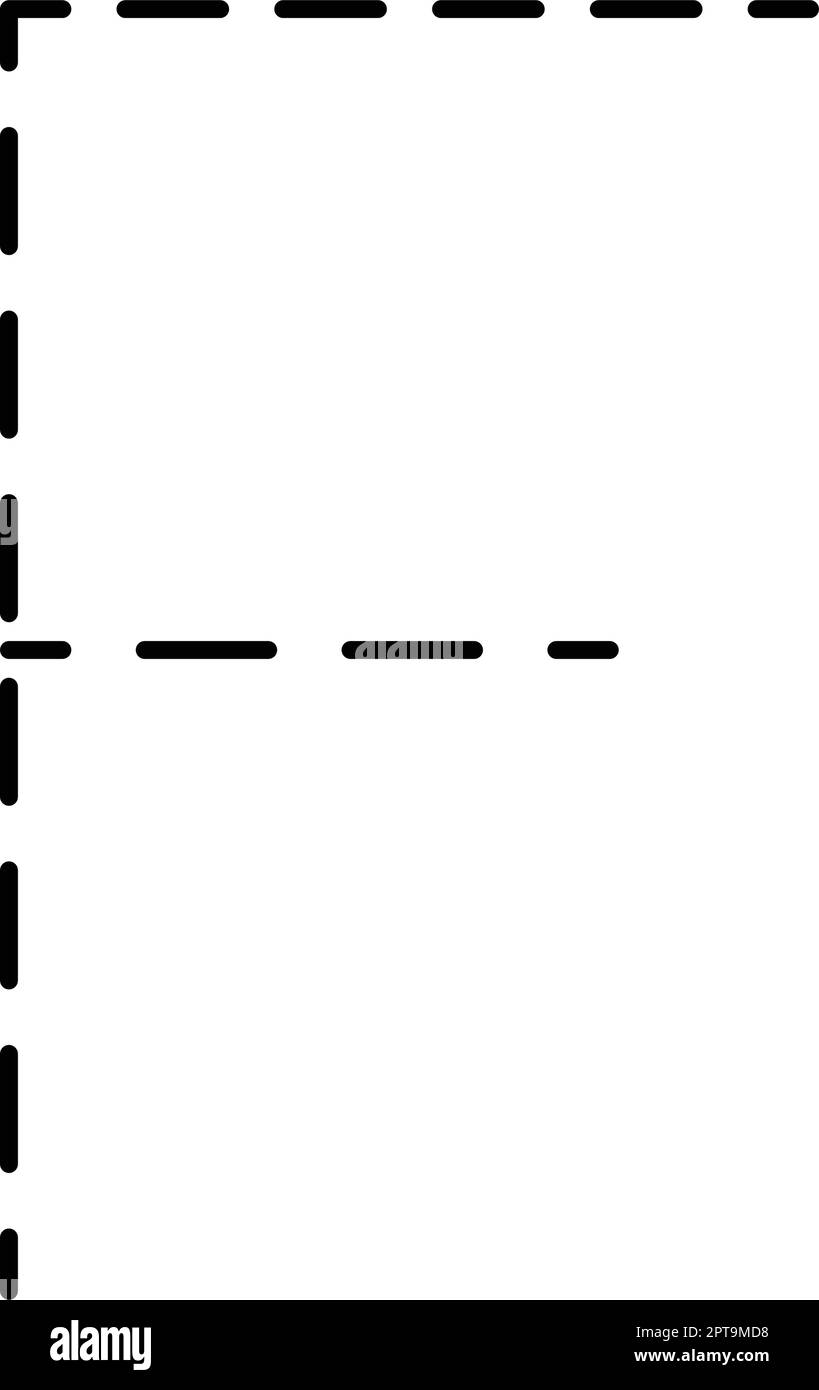 Tracing Alphabet letter F prewriting dotted line element for ...