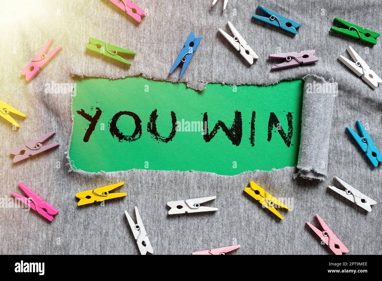 Writing displaying text You Win, Word Written on be first in school ...