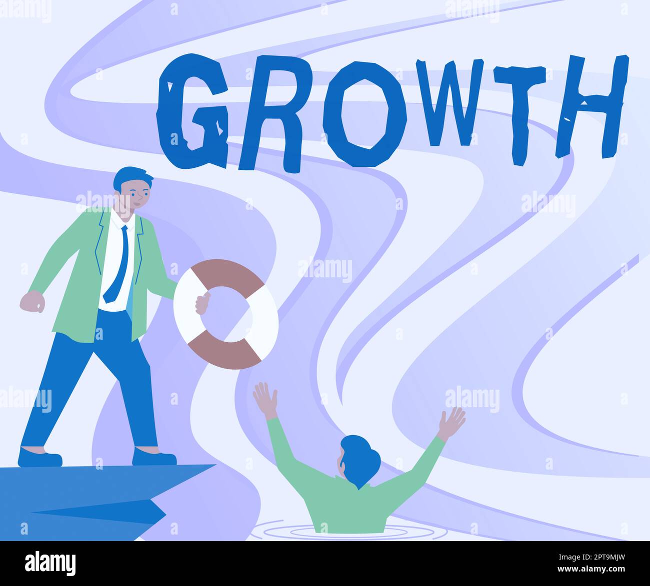 Sign displaying Growth, Business concept progressive acquisition of ...