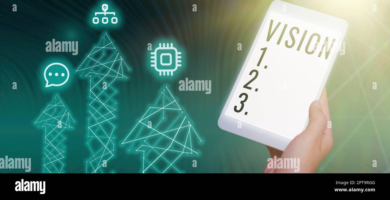 Conceptual display Vision, Conceptual photo something that is or has ...