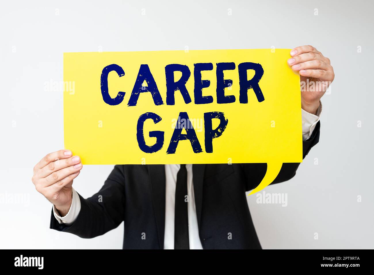 Sign displaying Career Gap, Concept meaning A scene where in you stop ... Sign displaying Career Gap, Concept meaning A scene where in you stop ...