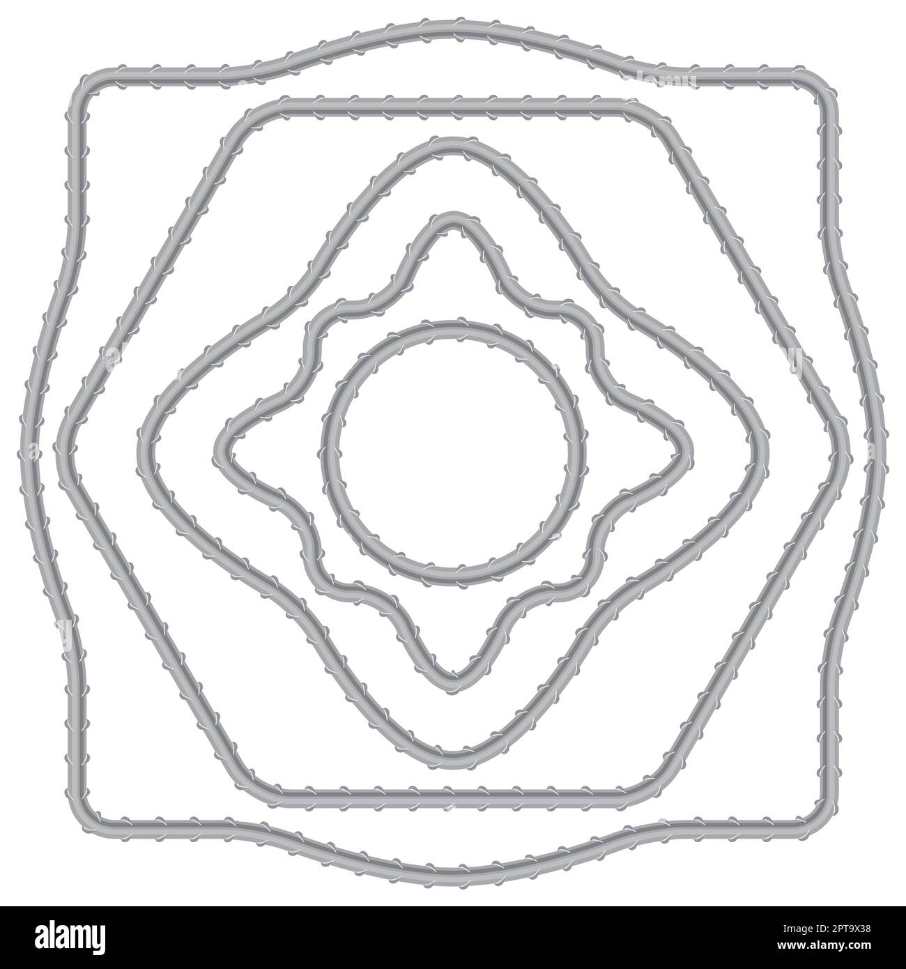 Rebars, Reinforcement Steel Frame Isolated on White Background ...